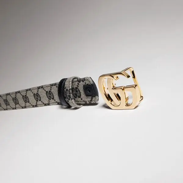 Gucci Reversible Cut Gg Marmont Belt
