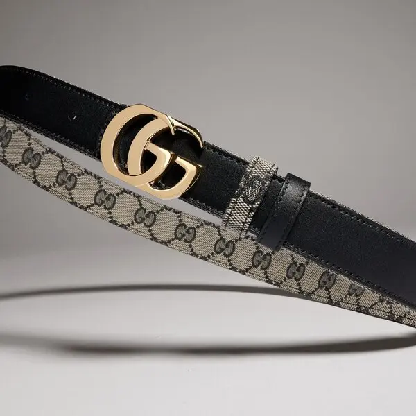 Gucci Reversible Cut Gg Marmont Belt