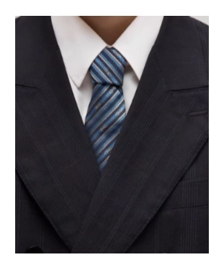Gucci Striped Horsebit Tie - Blue