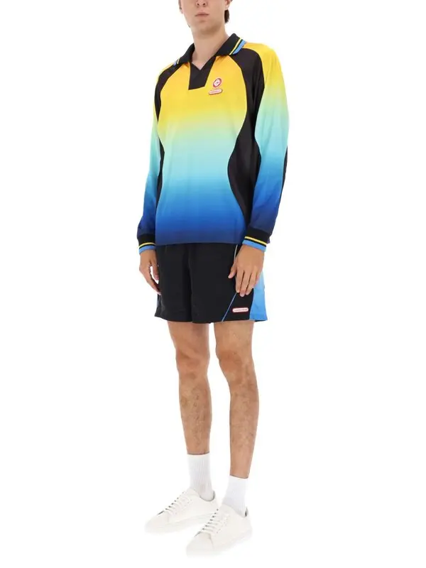 Casablanca Football Windbreaker Shorts