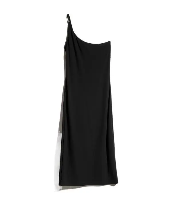 Gucci Viscose Crêpe Jersey One Shoulder Dress