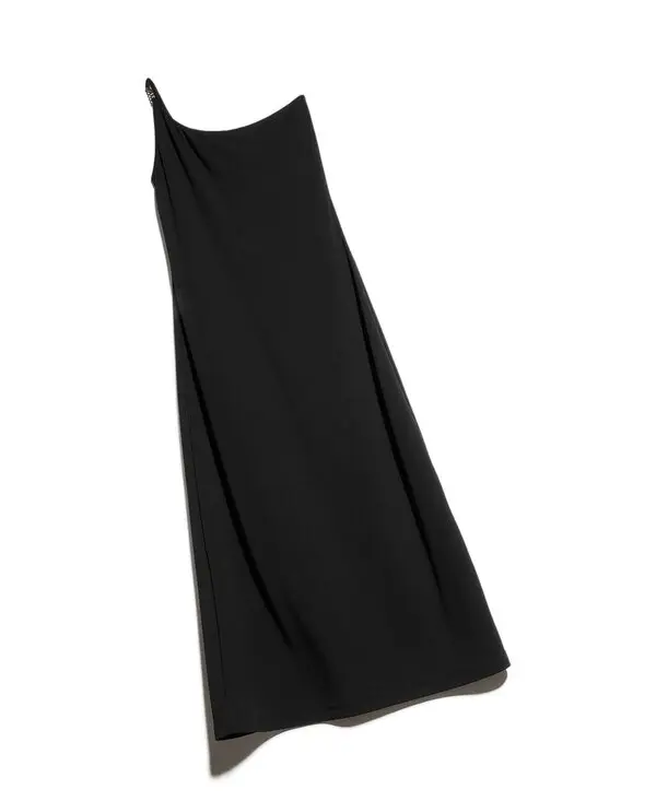 Gucci Viscose Crêpe Jersey One Shoulder Dress