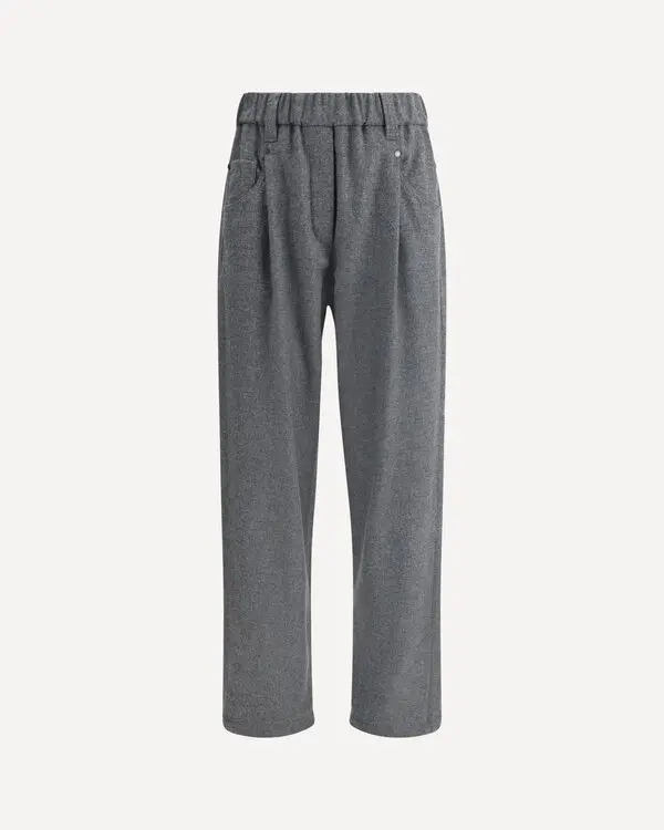 Brunello Cucinelli Wool Pants - Grey