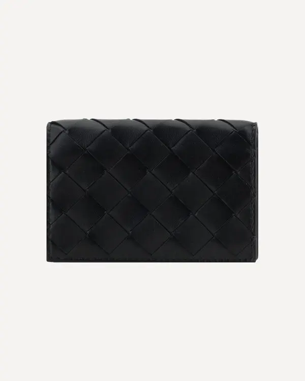 Bottega Veneta Leather Card Holder