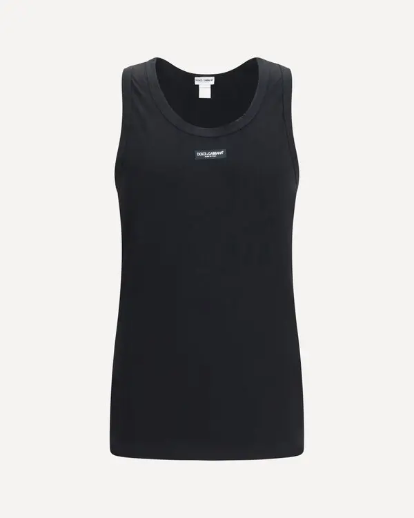 Dolce & Gabbana Marcello Stretch-cotton Tank Top