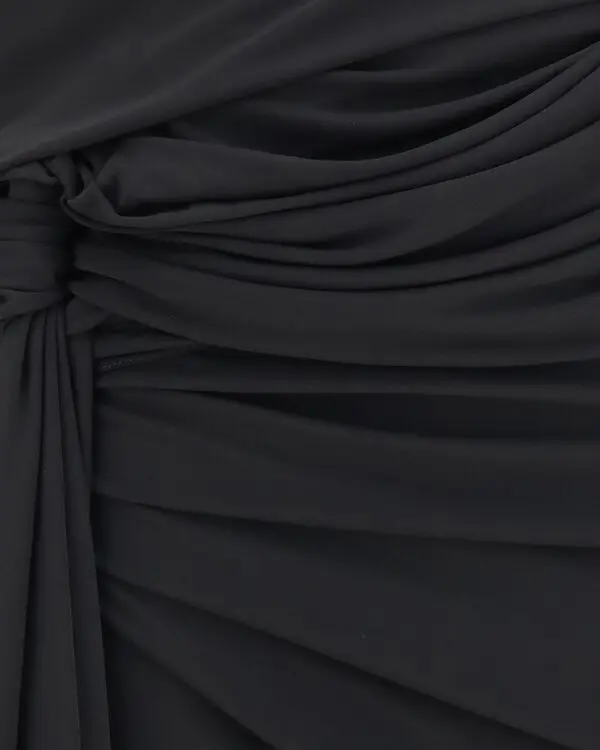 Balenciaga Draped Asymmetric Dress