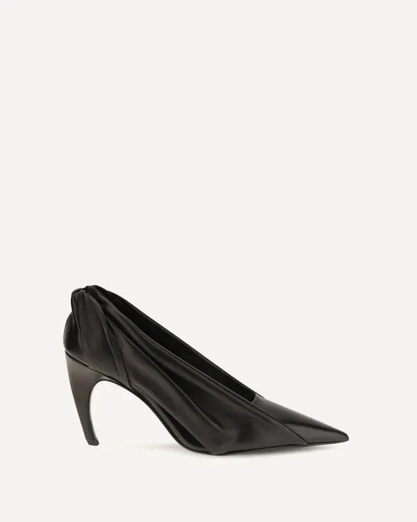 Khaite Eve Leather Pumps