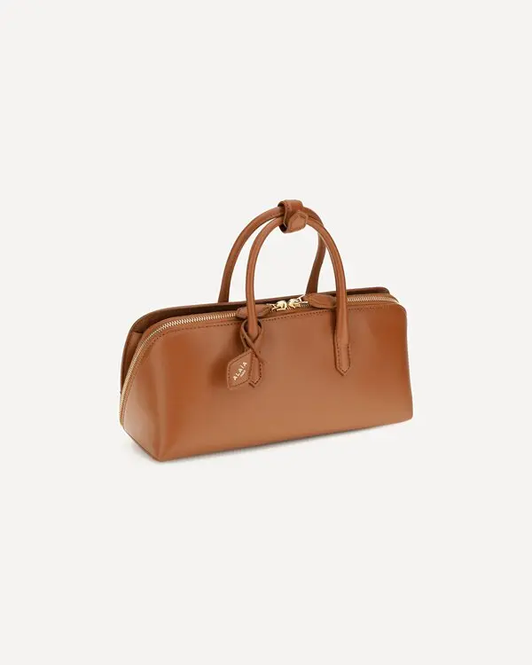 Alaïa Small Delta Nubuck Handbag