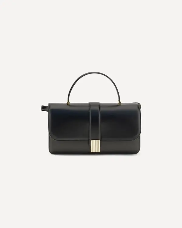 Khaite Blake Top Handbag - Black