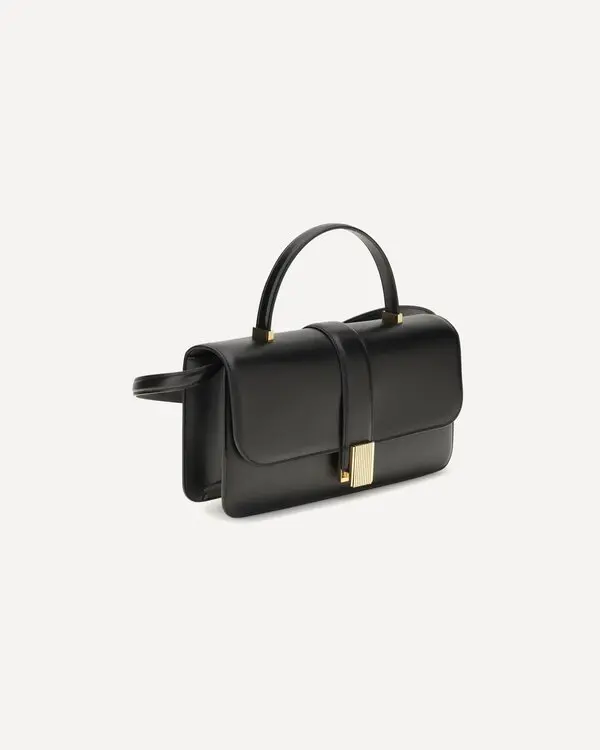 Khaite Blake Top Handbag - Black