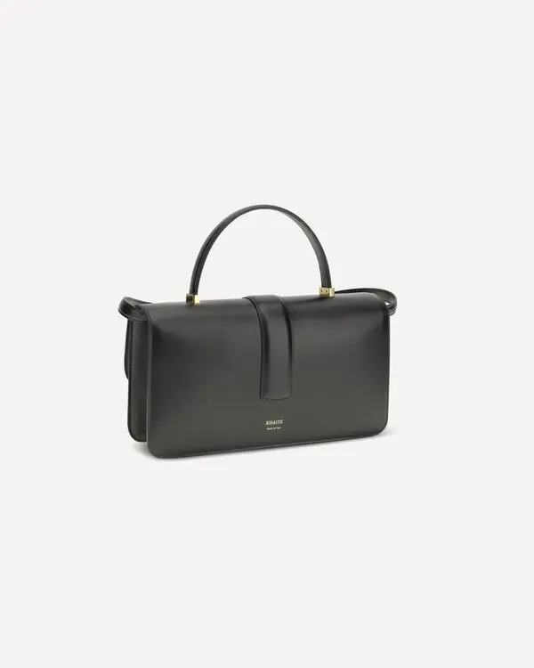 Khaite Blake Top Handbag - Black