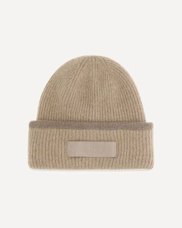 Jacquemus Gros Grain Ribbed Beanie