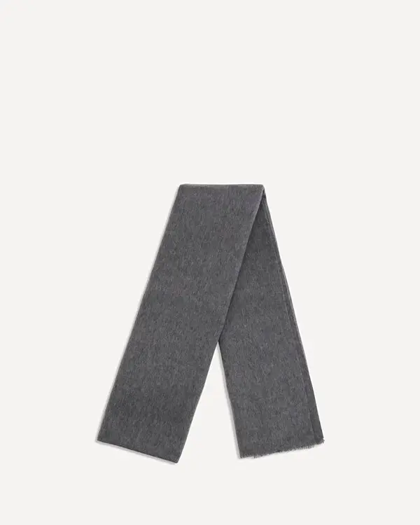 Jacquemus Tailleur Wool Scarf - Grey