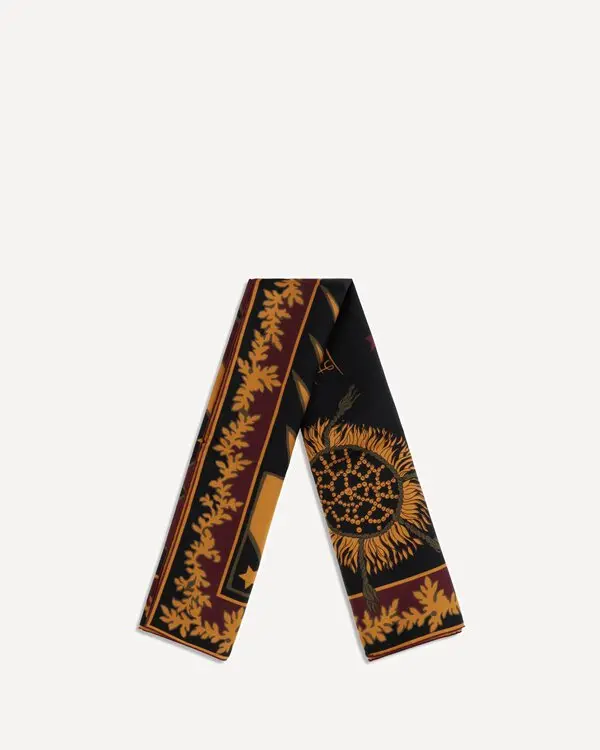 Emilio Pucci Printed Silk Twill Scarf