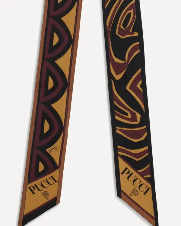 Emilio Pucci Silk Twill Scarf