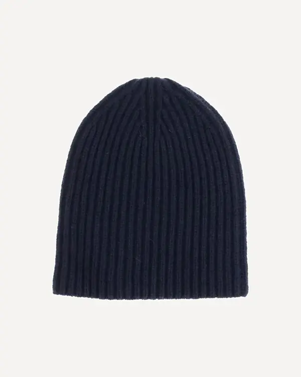 UMIT BENAN Murray Cashmere Beanie - Blue