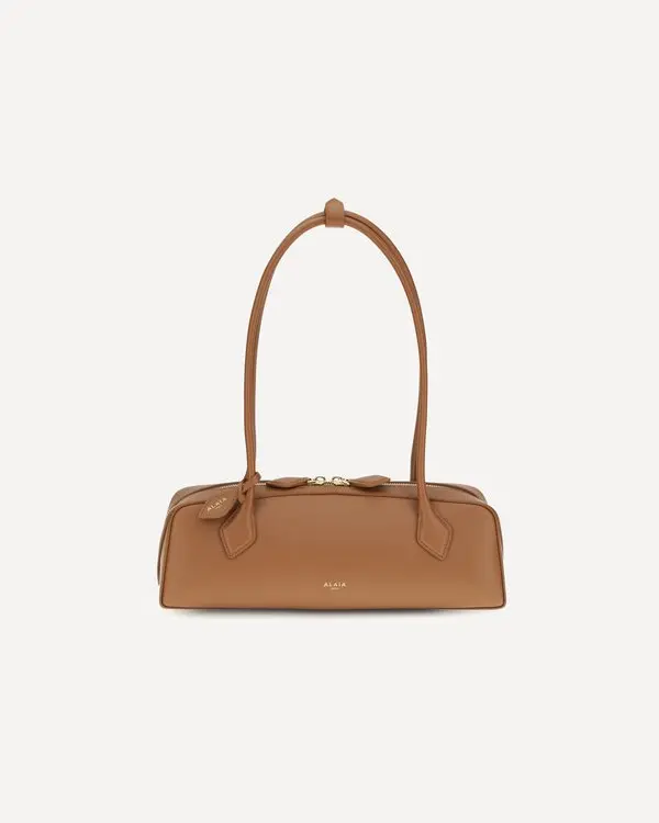 Alaïa Small Le Teckel Shoulder Bag - Beige
