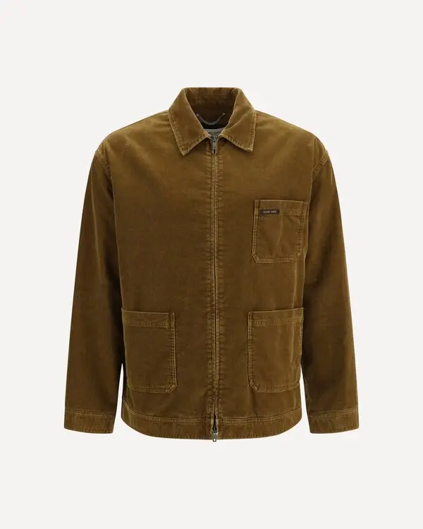 GOLDEN GOOSE Corduroy Workwear Jacket - Brown