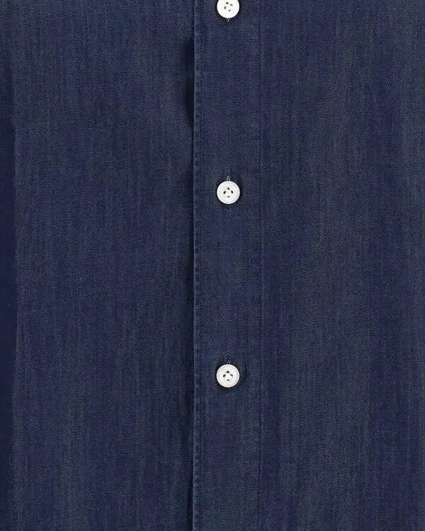 FINAMORE 1925 Giza 45 Denim Shirt