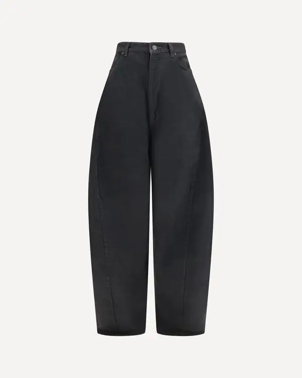 Balenciaga High-waisted Twisted-seam Pants