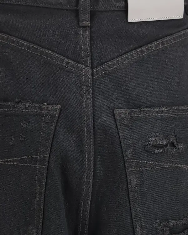 Balenciaga High-waisted Twisted-seam Pants