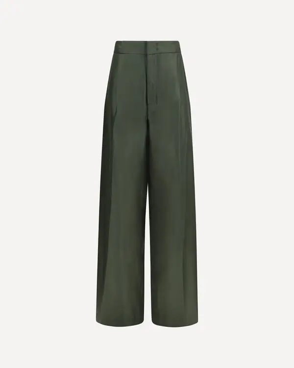 SA SU PHI Bogart Silk Twill Trousers