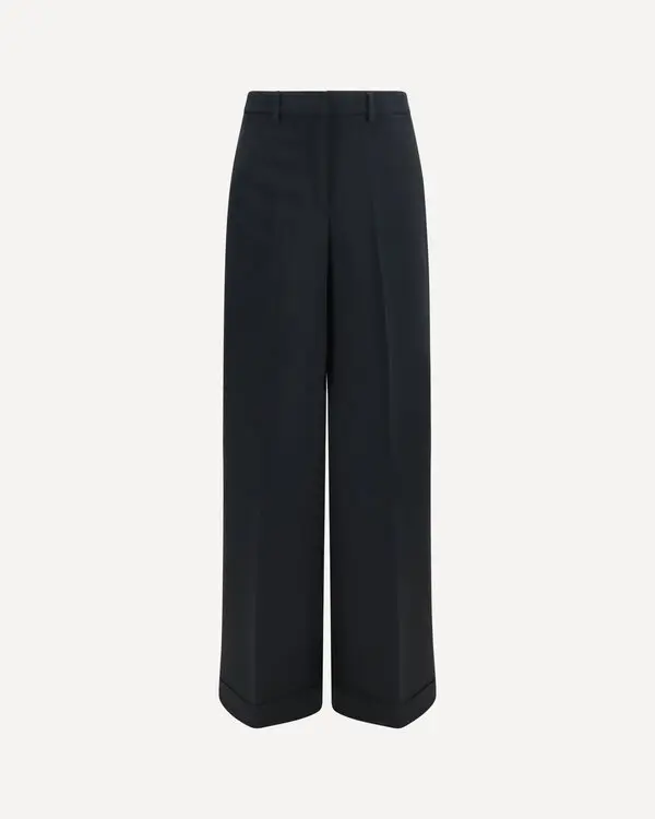 Fabiana Filippi Wide Leg Pants - Black