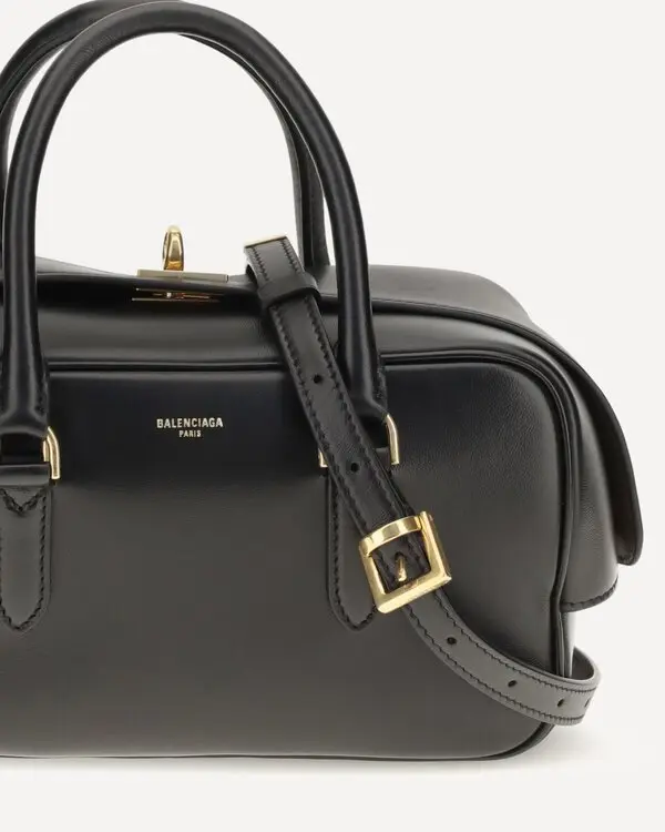 Balenciaga Small Le 7 Bowling Handbag