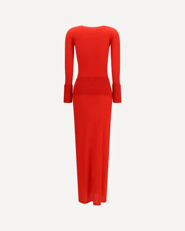 Alaïa Bodycon Merino-wool Dress