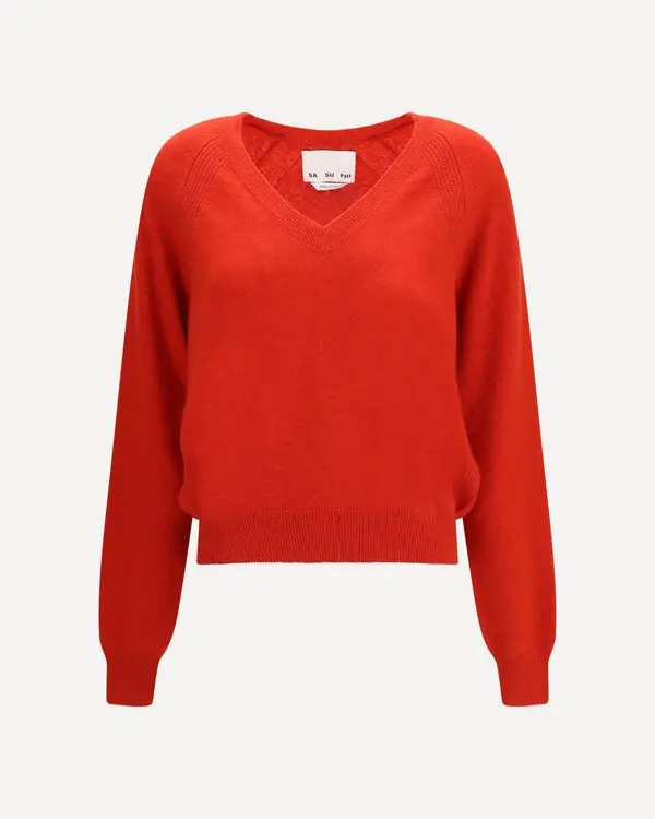 SA SU PHI V Neck Sweater