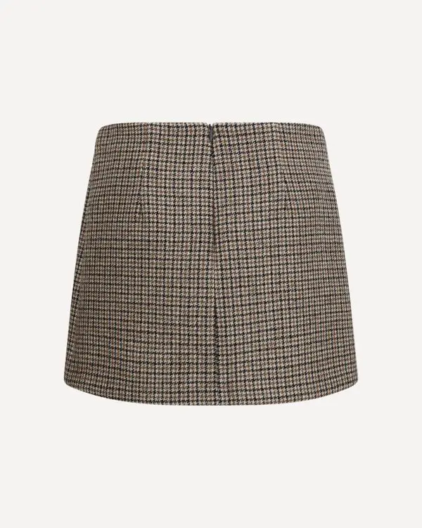 P.a.r.o.s.h P. A.r. O.s. H. Houndstooth Ini Skirt Feale