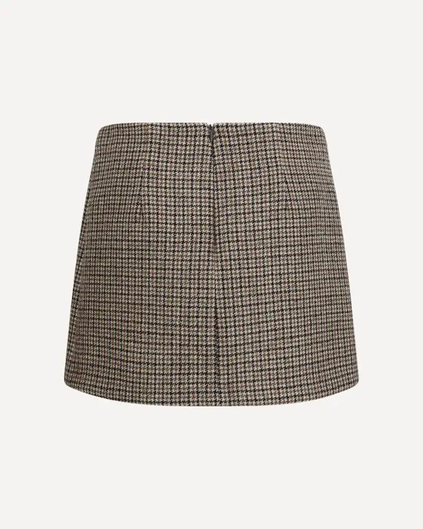 P.a.r.o.s.h P. A.r. O.s. H. Houndstooth Ini Skirt Feale