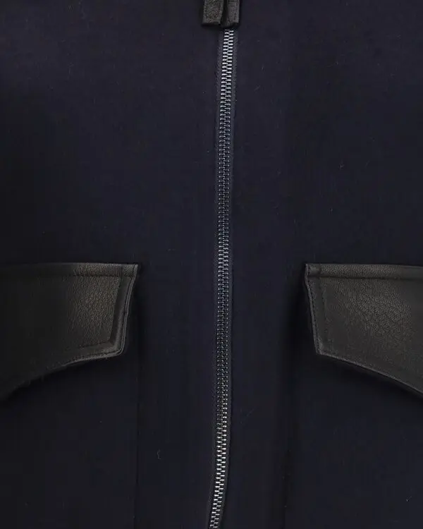 P.a.r.o.s.h P. A.r. O.s. H. Leather Trimmed Jacket