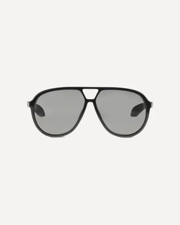 Alexander McQueen Navigator Sunglasses - Black