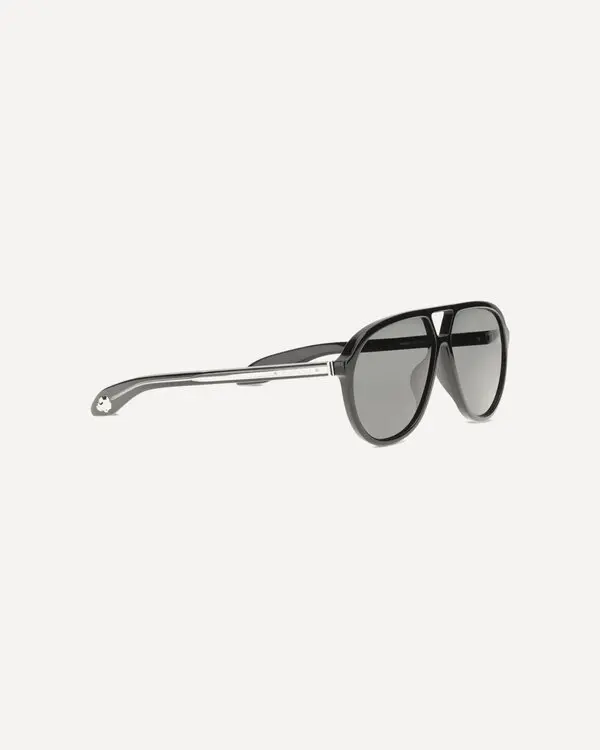 Alexander McQueen Navigator Sunglasses - Black