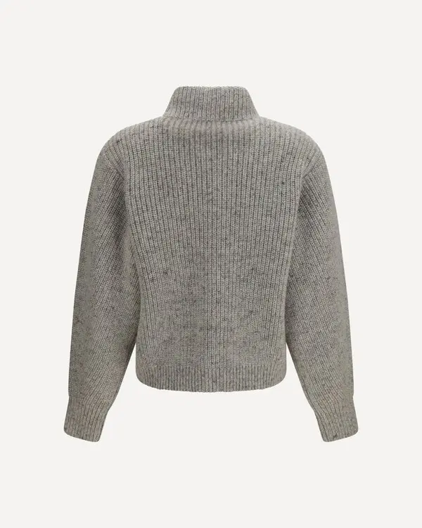 Fabiana Filippi Lurex Bouclé Yarn Sweater