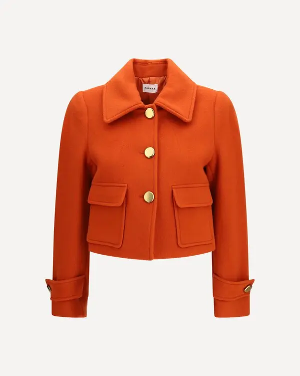 P.a.r.o.s.h P. A.r. O.s. H. Leak Single Breasted Blazer Feale