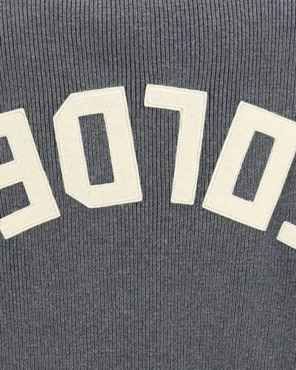 GOLDEN GOOSE Cotton Crewneck Sweater With Back Logo Feale