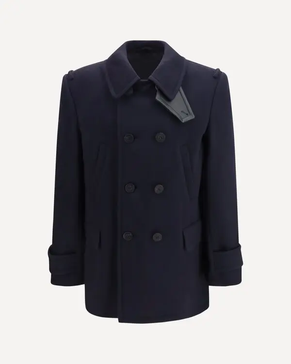 Burberry Wool Cashmere Pea Coat