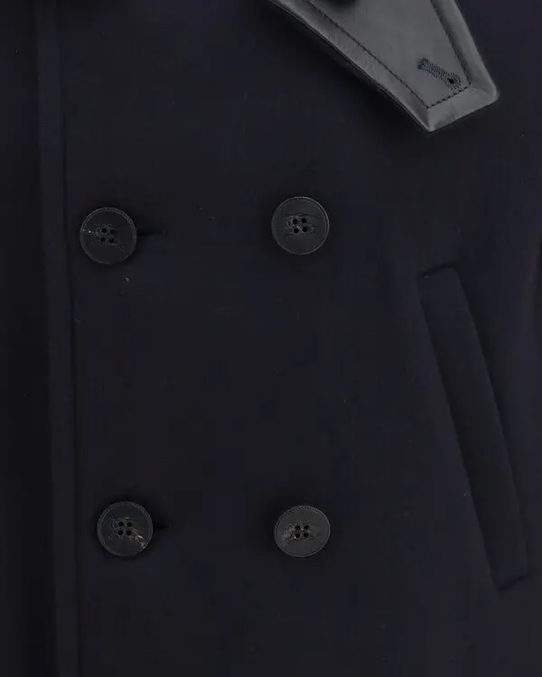 Burberry Wool Cashmere Pea Coat