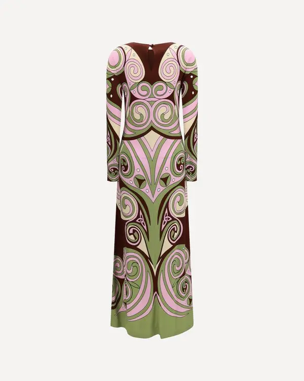 DOUBLE J Fitted A Line Dress Feale