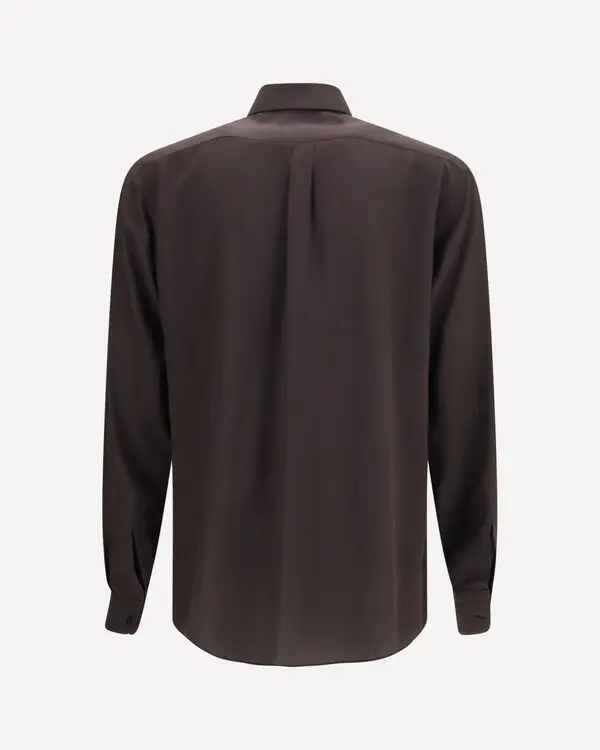 Dolce & Gabbana Martini Crêpe De Chine Shirt