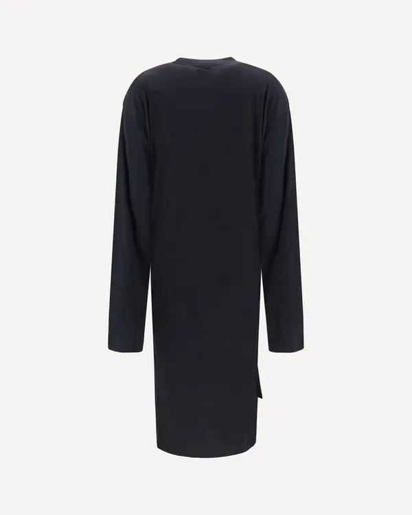 Balenciaga Twisted-knot Cotton Dress Feale