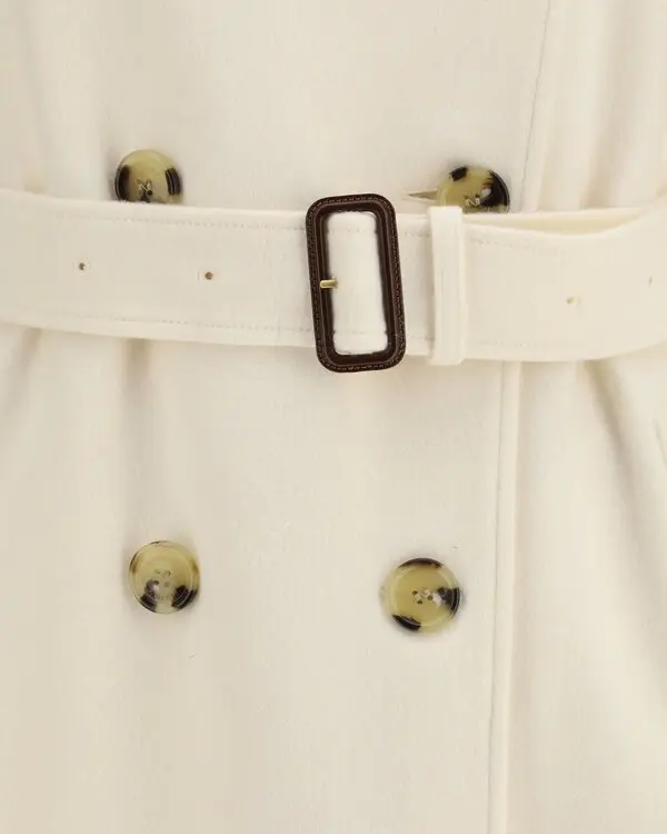 Burberry Long Kensington Cashmere Trench Coat