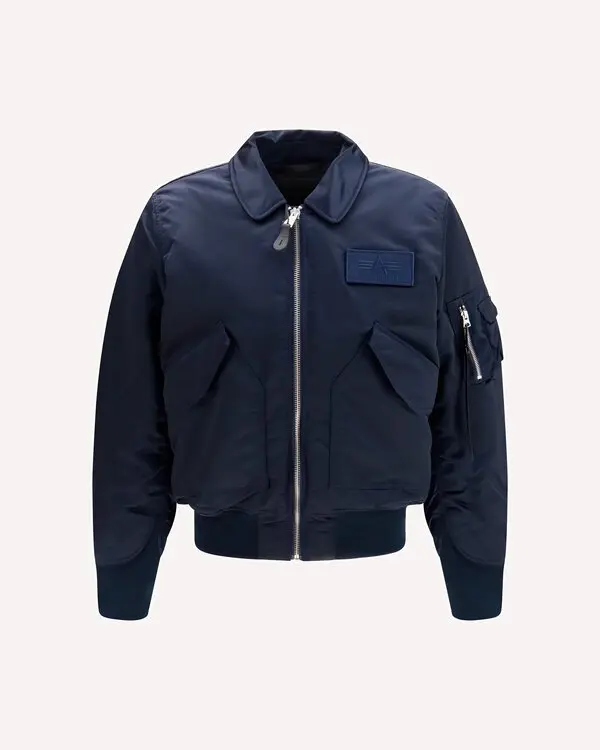 Alpha Industries Cwu-45/p Base Uv Bomber Jacket Mae