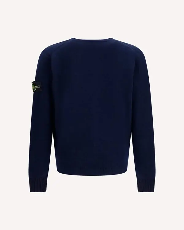 Stone Island Alpaca And Wool-blend V-neck Cardigan