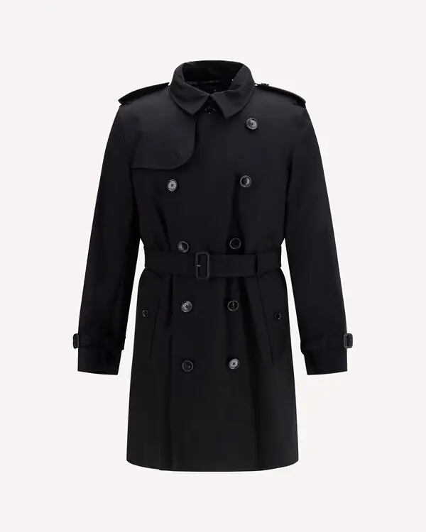 Burberry Trench Coat With Removable Padding