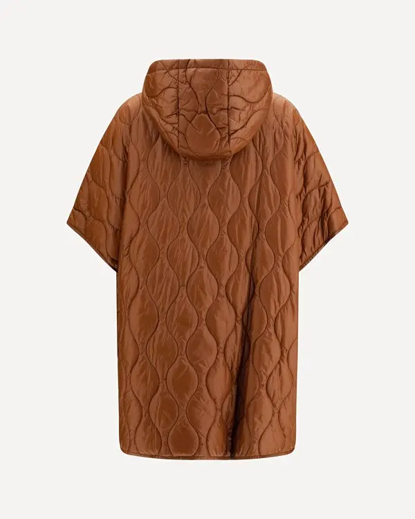 Woolrich Quilted Urban Light Nylon Cape