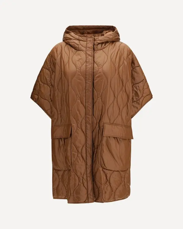 Woolrich Quilted Urban Light Nylon Cape