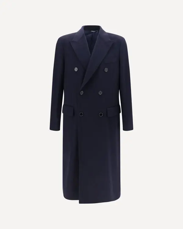 Dolce & Gabbana Double-breasted Wool Coat